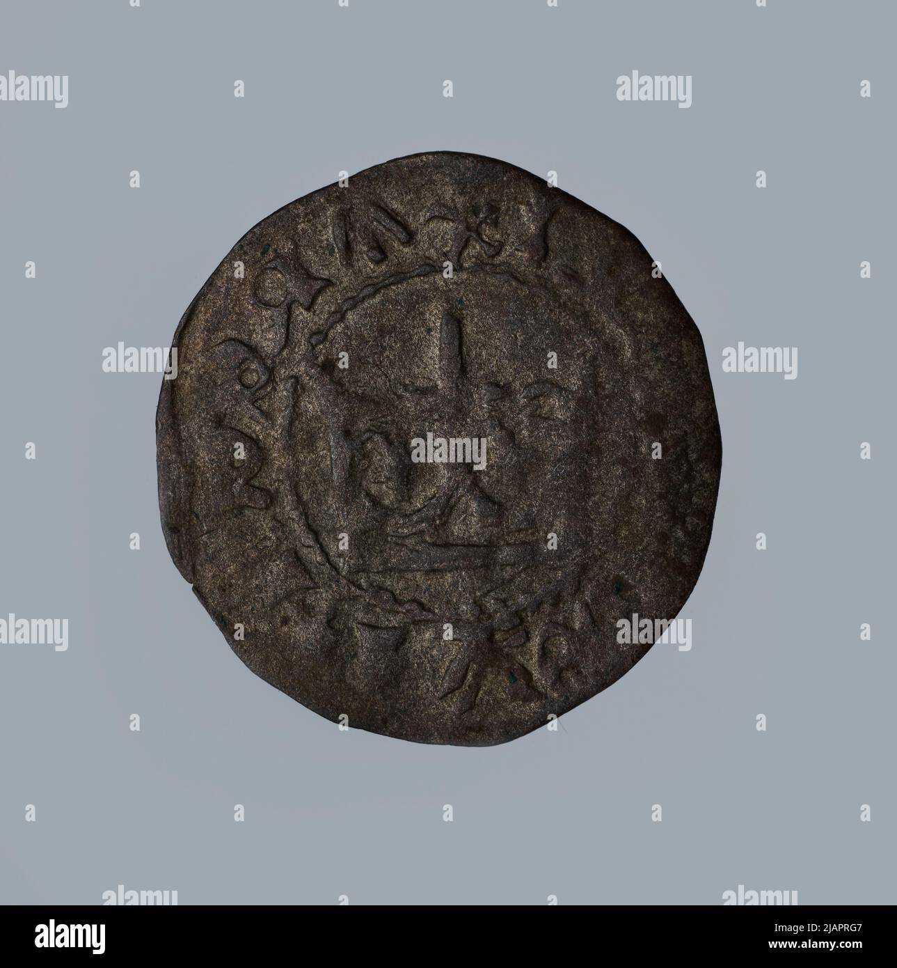 False Coin, 1/2 Crown Groschen, Ladislaus Jagiello (1386 1434 Stock ...
