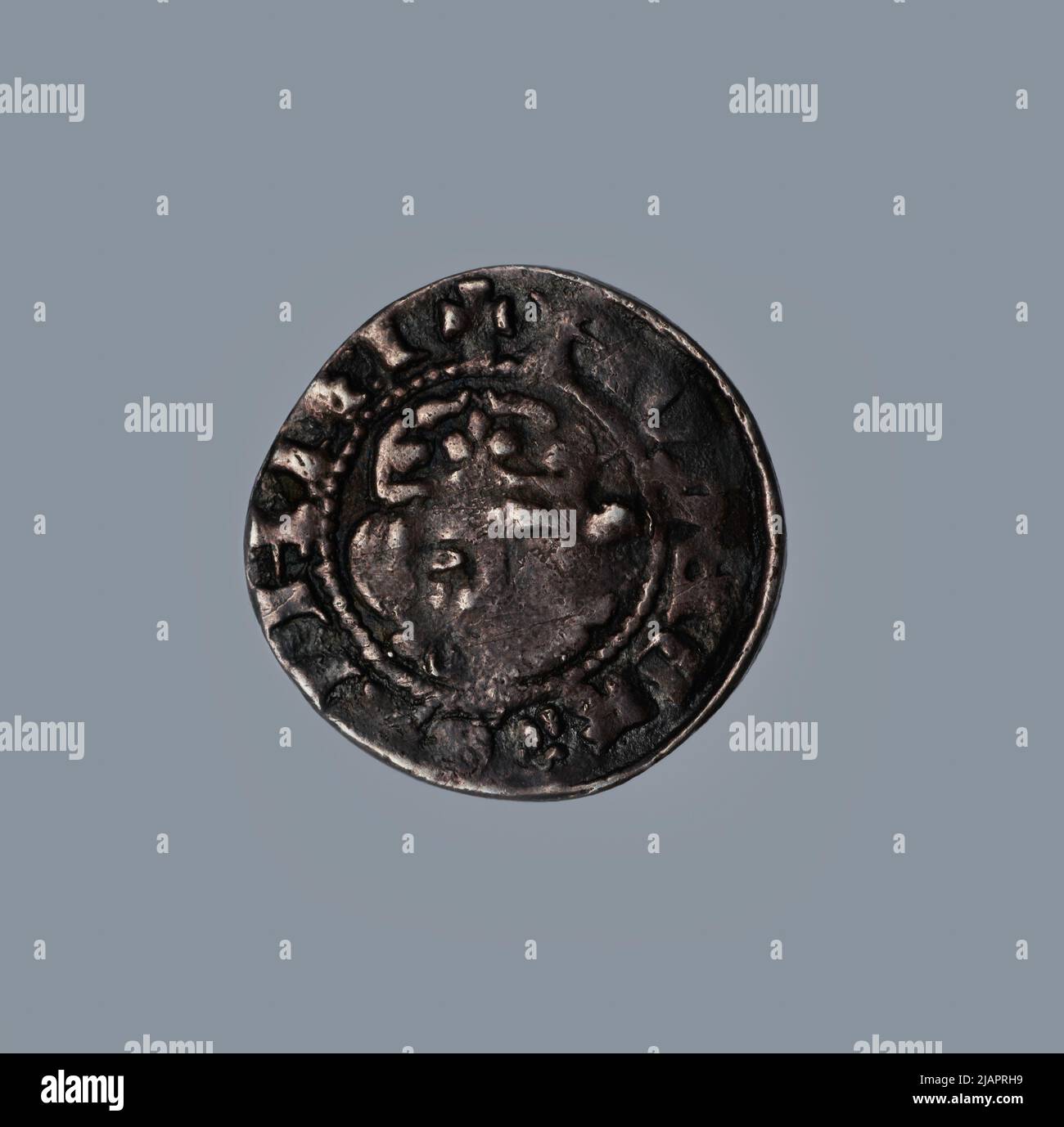 False Coin, 1/4 Groschen, Casimir III The Great (1333 1370 Stock Photo ...