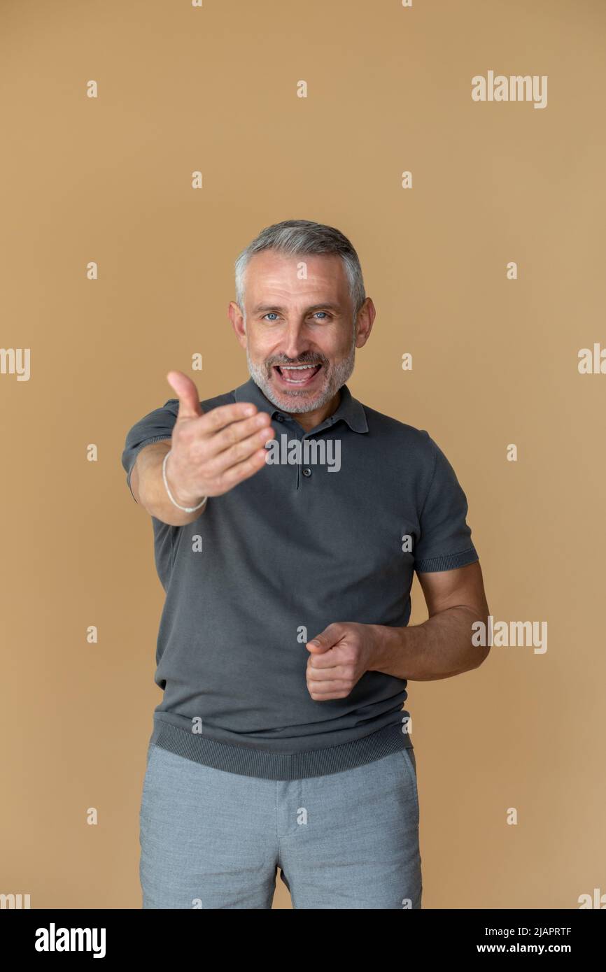 Arm forward hi-res stock photography and images - Alamy