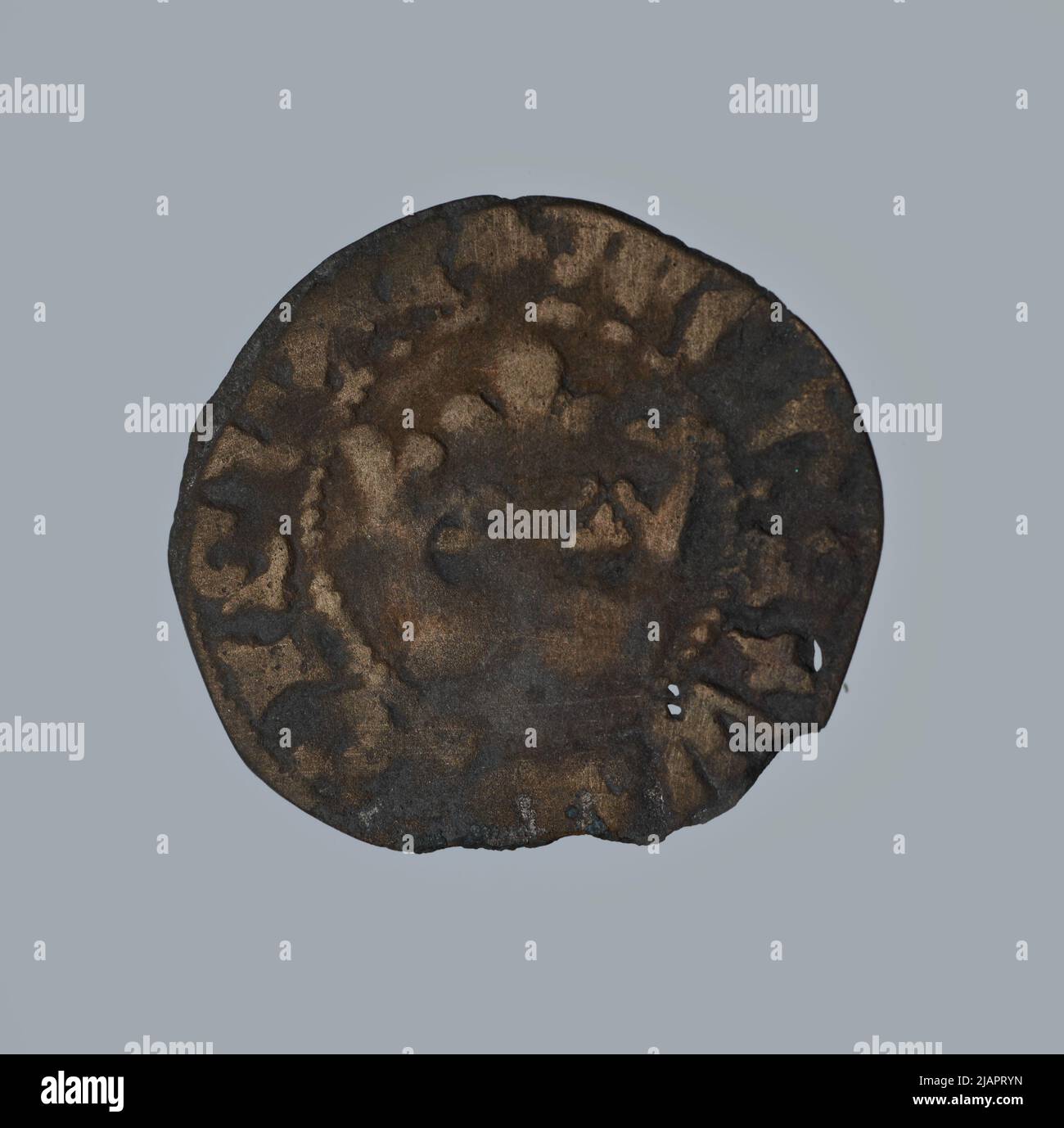 False Coin, 1/2 Crown Groschen, Ladislaus Jagiello (1386 1434 Stock ...