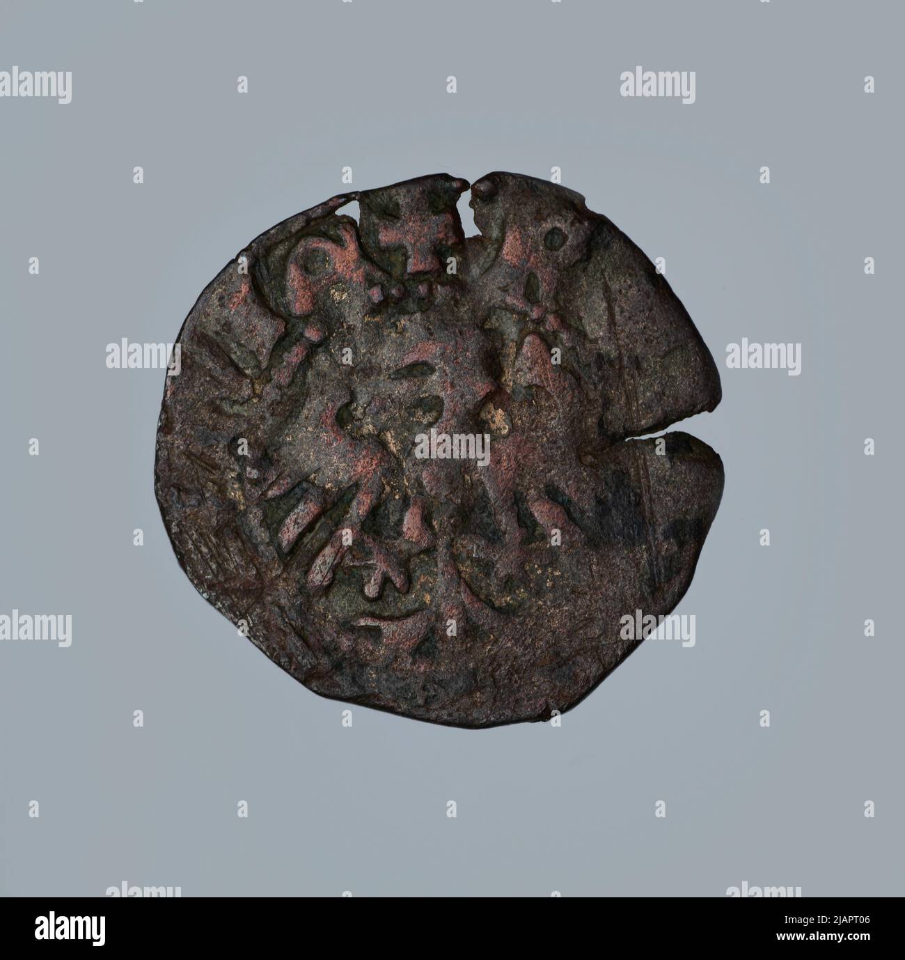 False Coin, 1/2 Crown Groschen, Ladislaus Jagiello (1386 1434 Stock ...