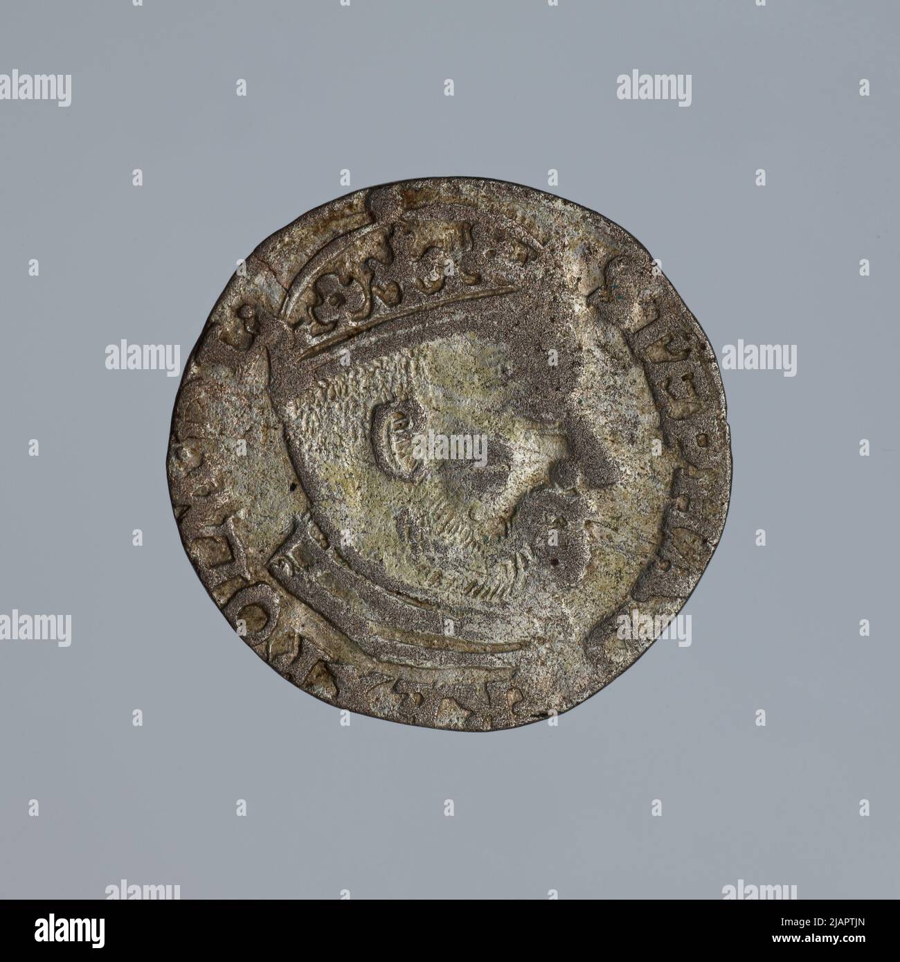 False Coin, Crown Three Groschen, 1585, Stephen Bathory (1571 1586 ...