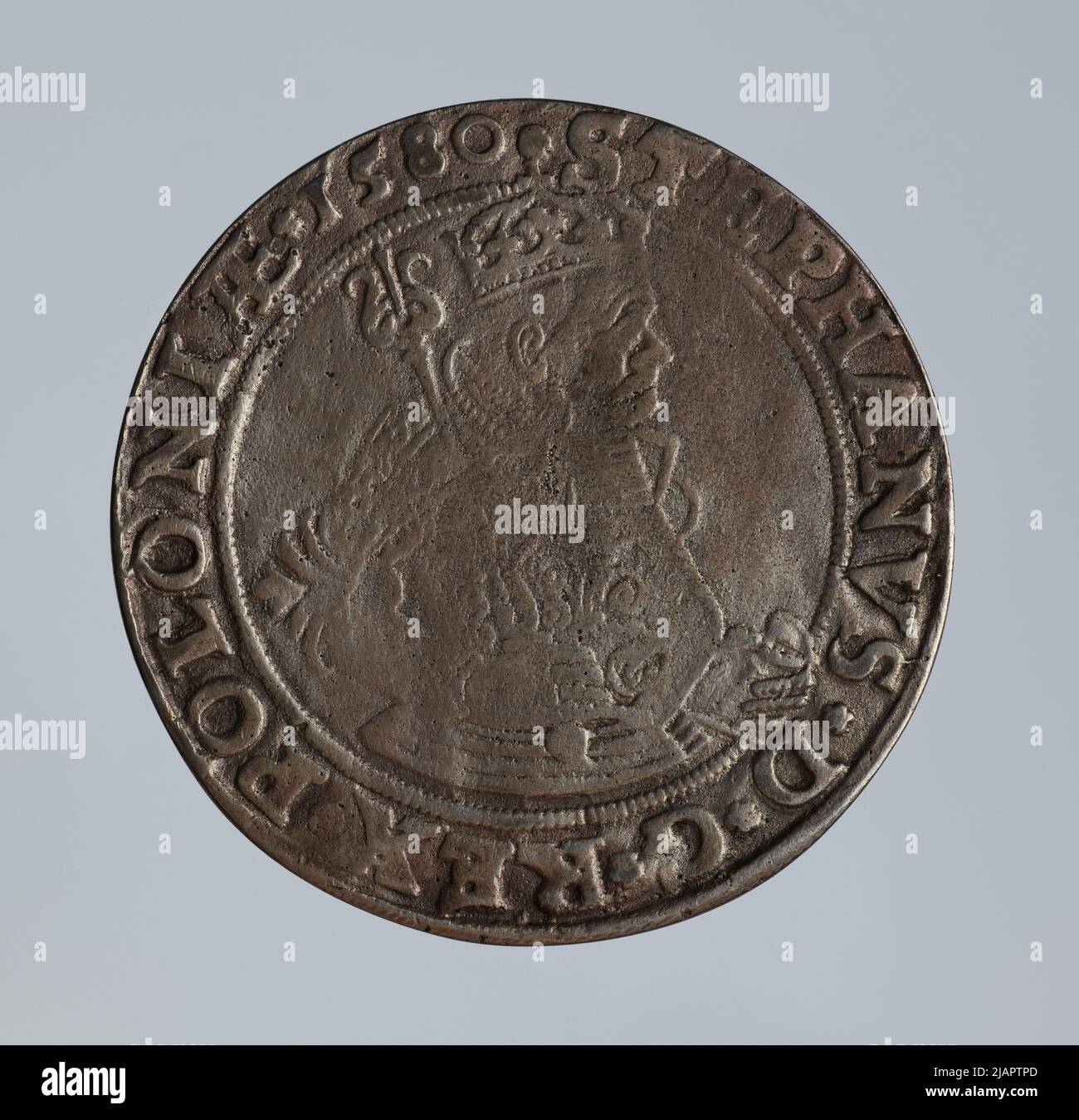 False coin, IIthuanian taler, 1580, Stephen Bathory (1571 1586 Stock ...