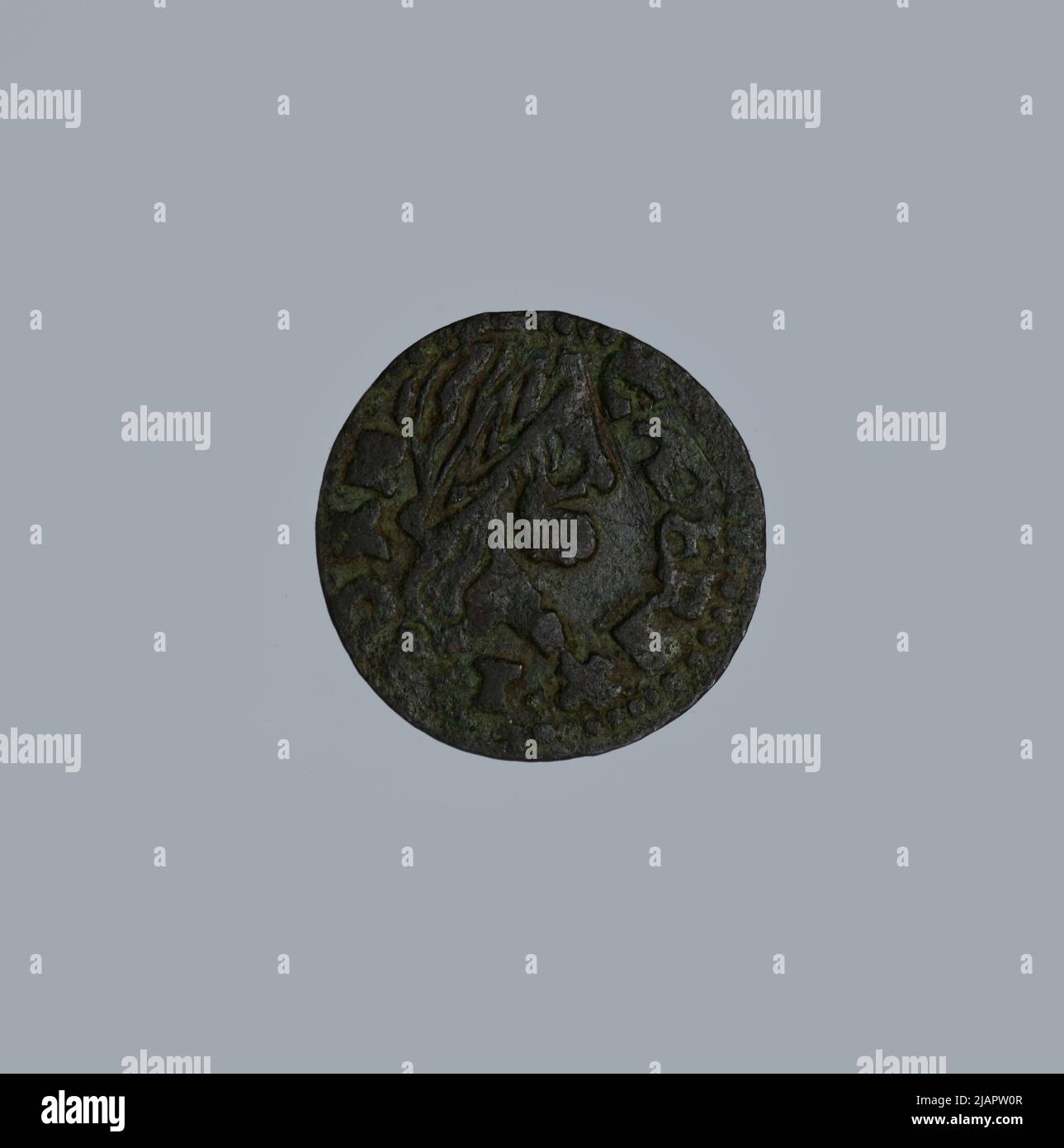 False coin, crown shilIIng, John II Casimir (1649 1668 Stock Photo - Alamy