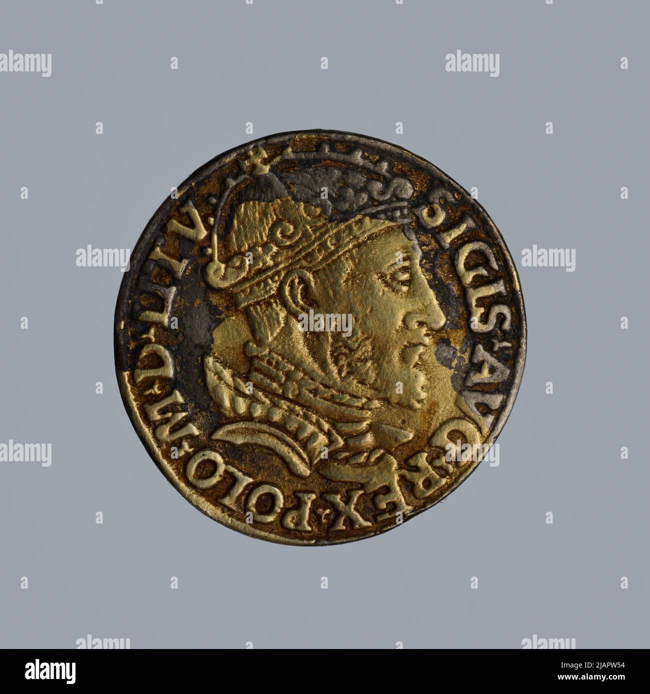 False coin, Iithuanian lead, 1549, Sigismund 2 Augustus (1544 1572 ...