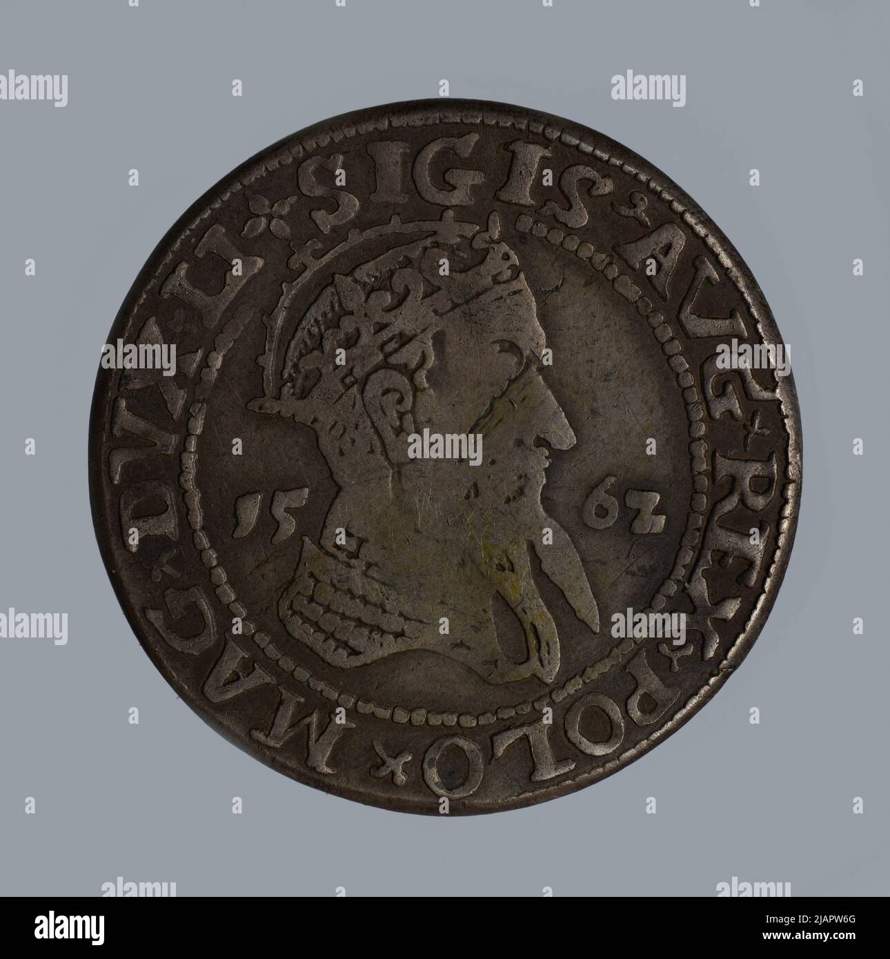 False Coin, Iithuanian Three Groschen, Sigismund II Augustus (1544 1572 ...