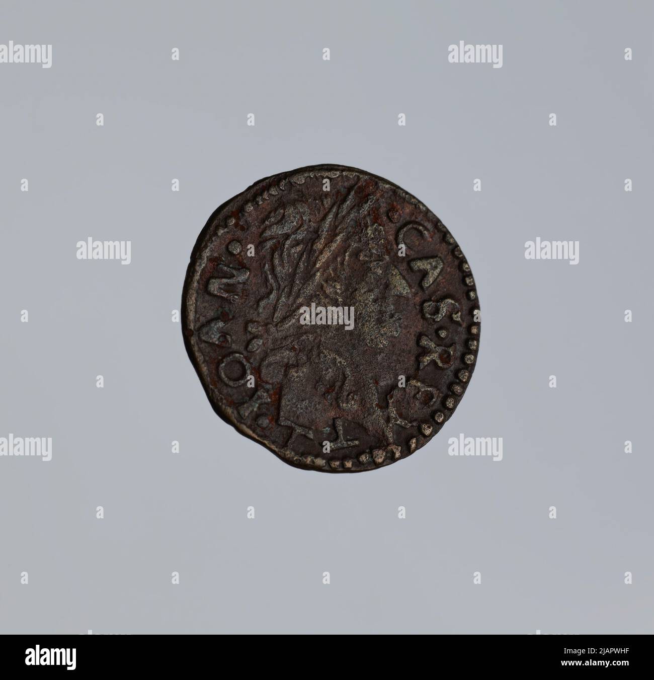 False coin, crown shilIIng, John II Casimir (1649 1668 Stock Photo - Alamy