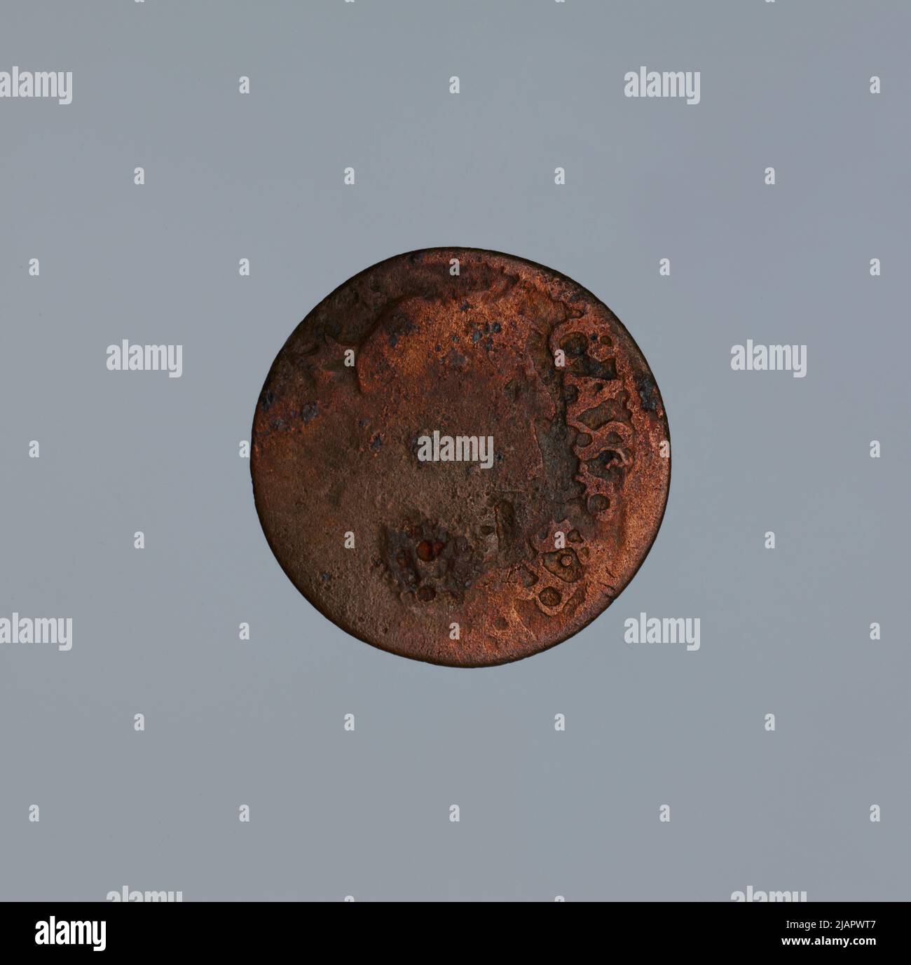 False coin, IIthuanian shilIIng, John II Casimir (1649 1668 Stock Photo ...