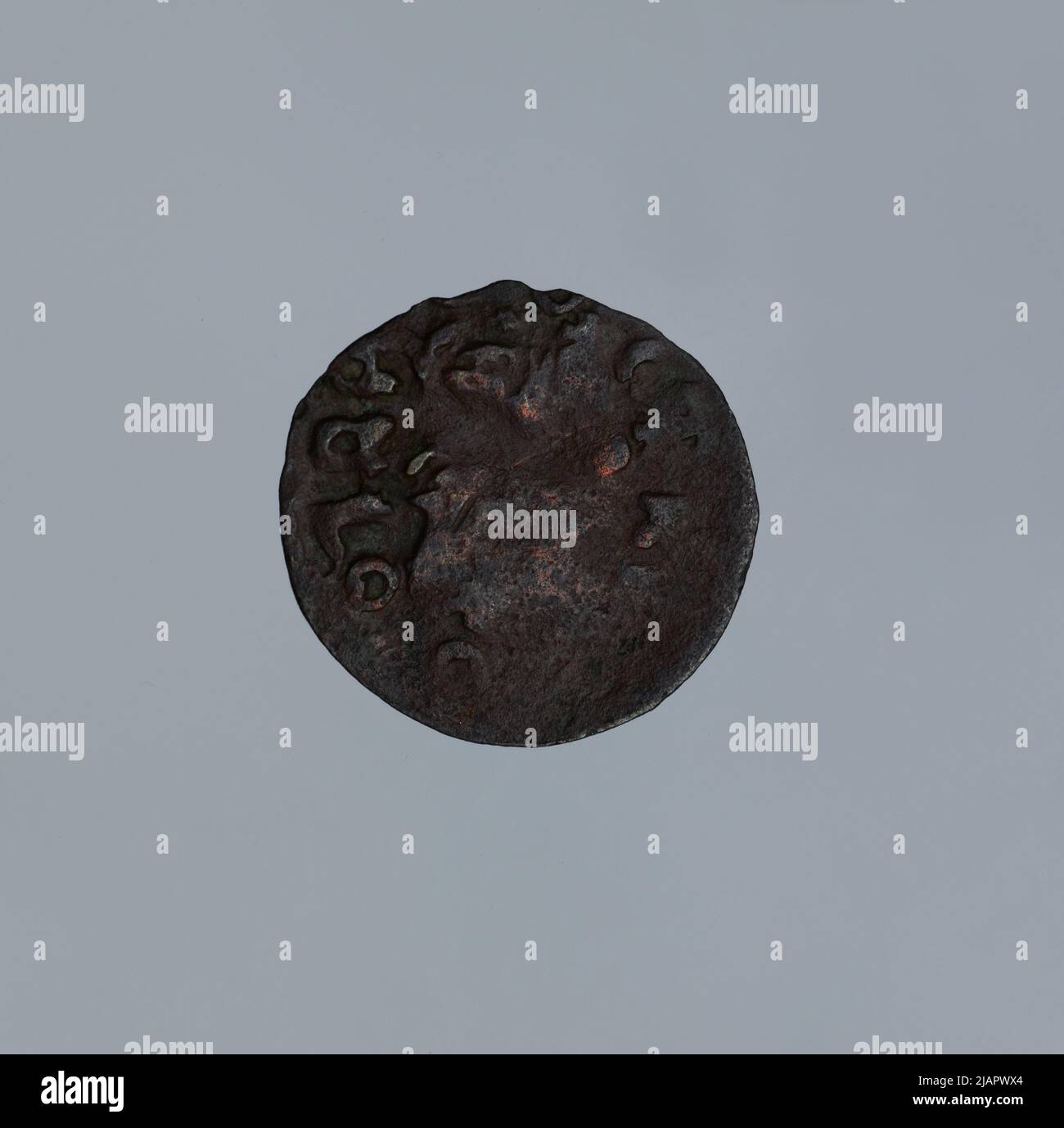 False coin, IIthuanian shilIIng, John II Casimir (1649 1668 Stock Photo ...