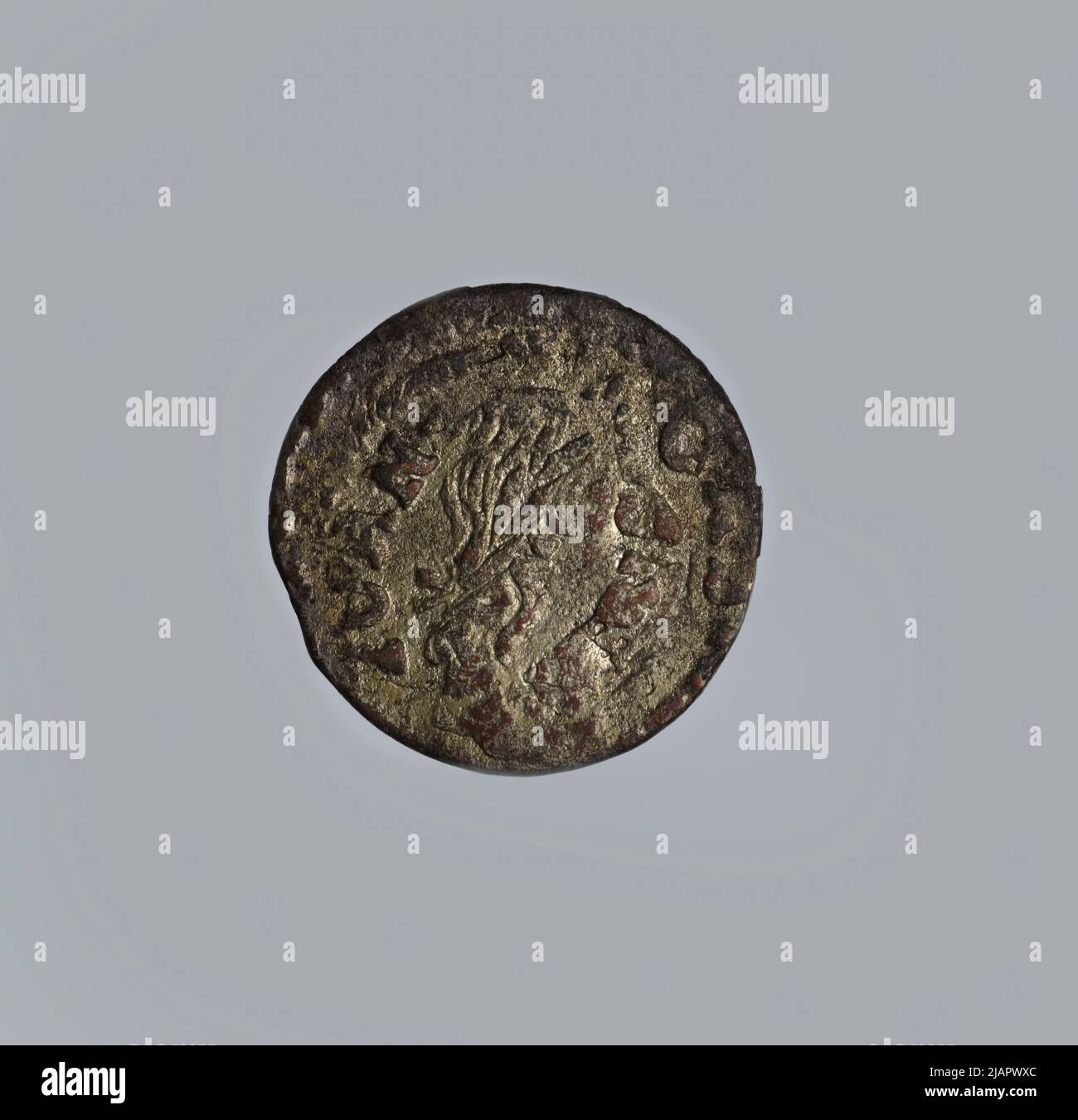 False coin, IIthuanian shilIIng, John II Casimir (1649 1668 Stock Photo ...