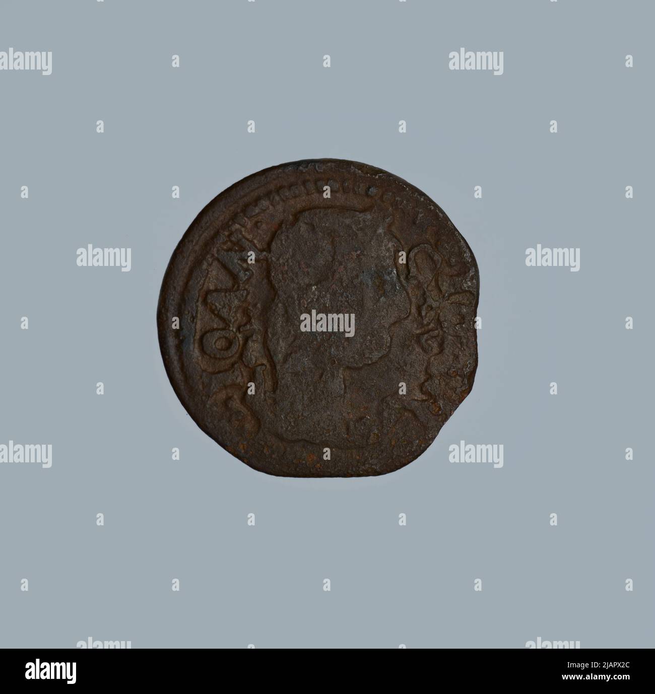 False coin, IIthuanian shilIIng, John II Casimir (1649 1668 Stock Photo ...