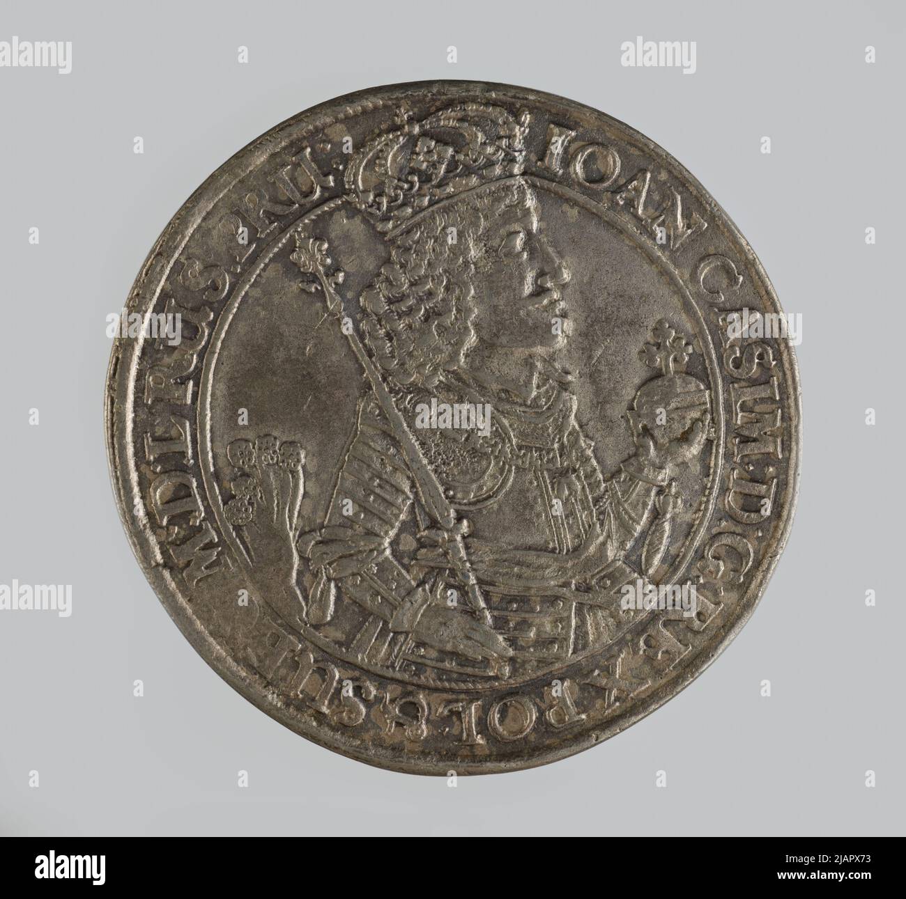 False Coin, Gdańsk TW Talers, 1650 Stock Photo - Alamy