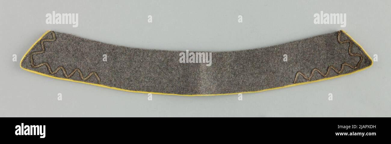 Project of a serial collar of the field gendarmerie of the 2nd Brigade ...