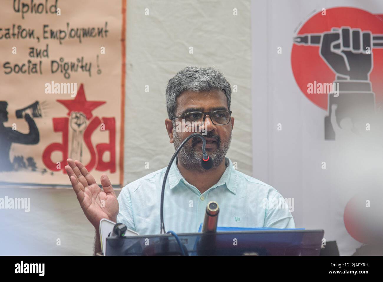 Delhi, India. 31st May, 2022. Delhi University Professor Ratan Lal ...