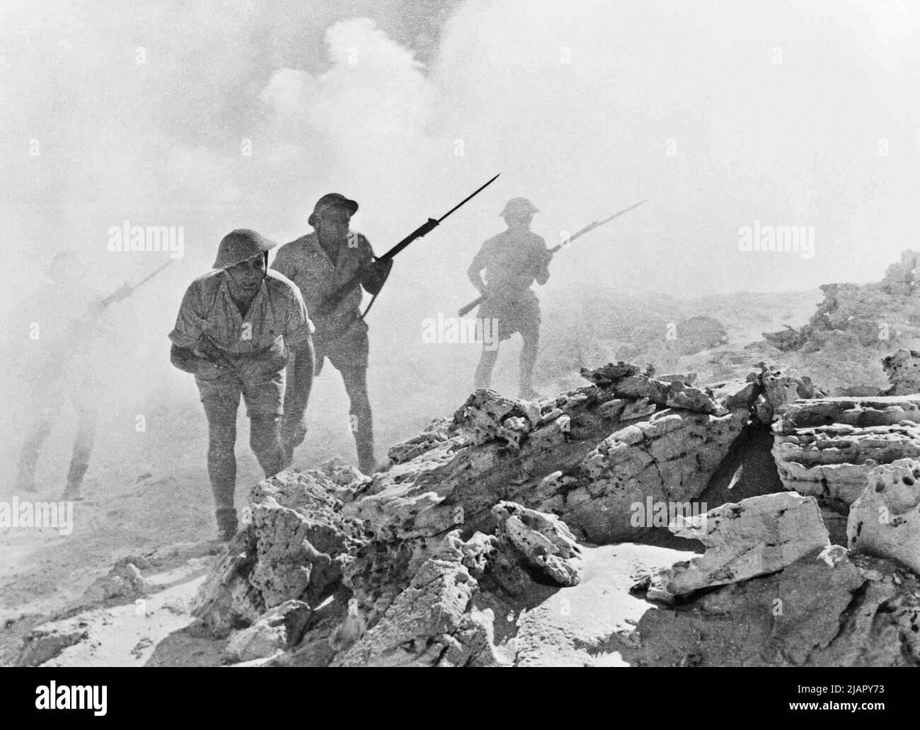 Australian soldiers world war ii Black and White Stock Photos & Images ...