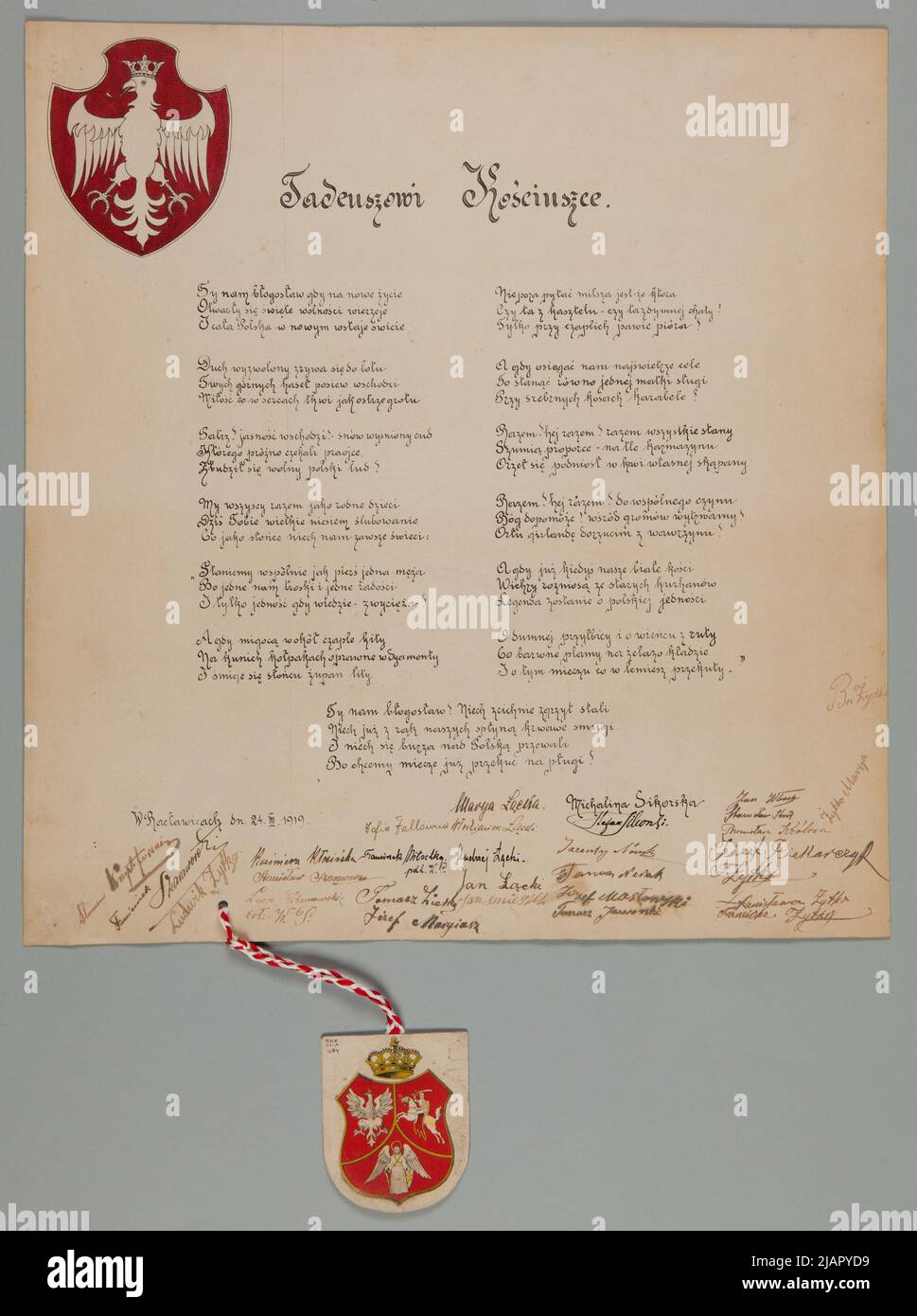 A Occasional Poem in Honor of Tadeusz Kościuszko Stock Photo - Alamy