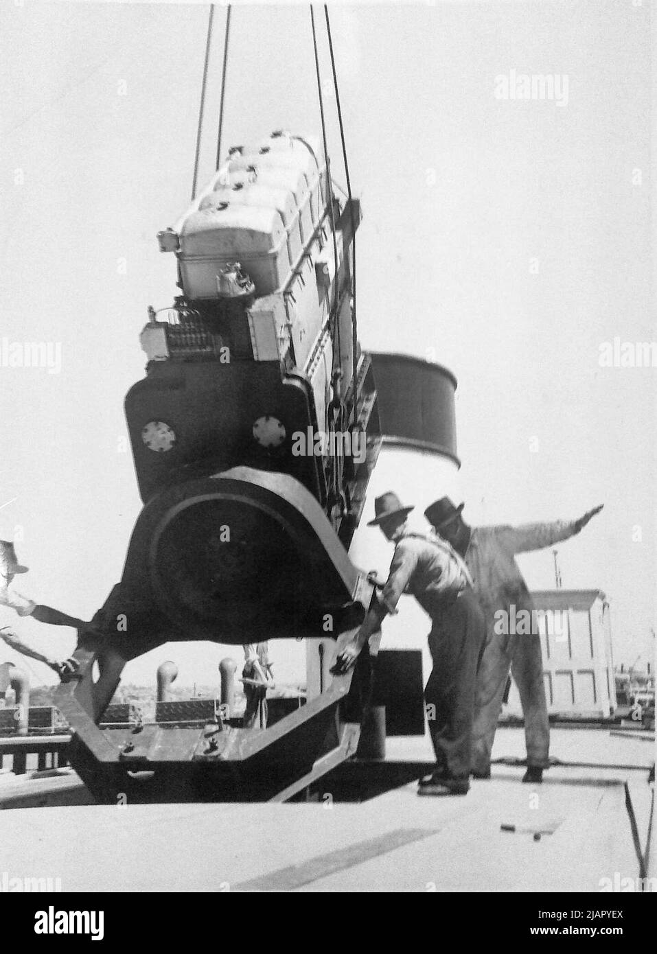 Sydney Ferry BELLUBERA conversion from steam to diesel electric ca ...