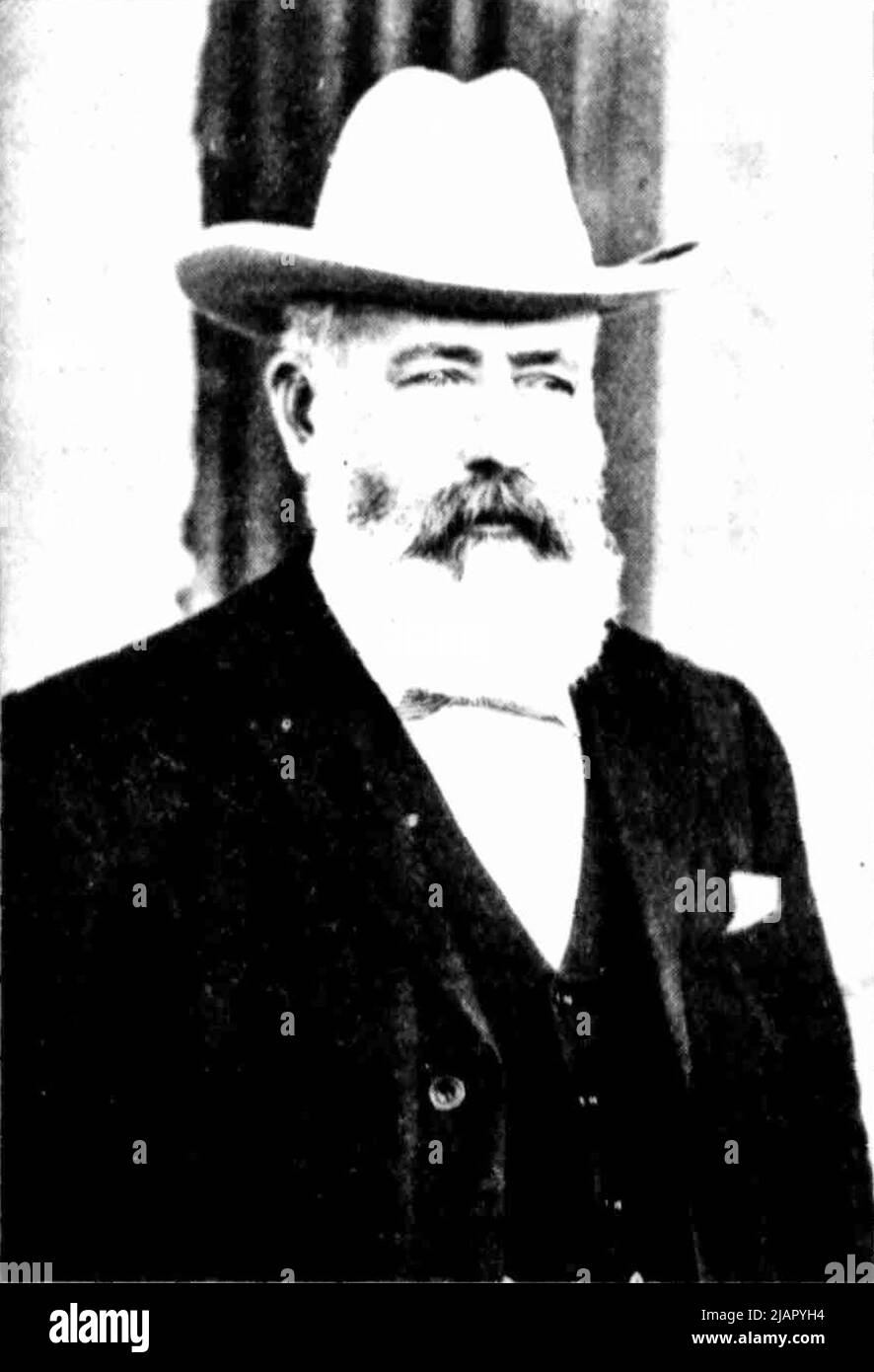 Fremantle Prison: Superintendent W. A. George in 1909 Stock Photo - Alamy