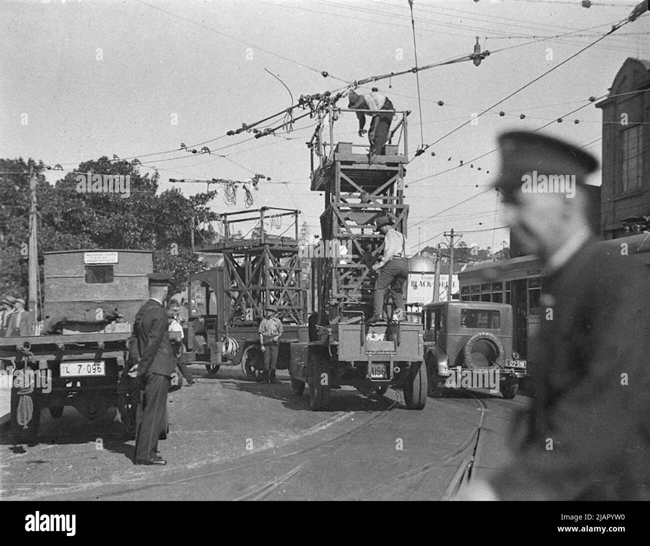 Sydney trolleybus system hi-res stock photography and images - Alamy