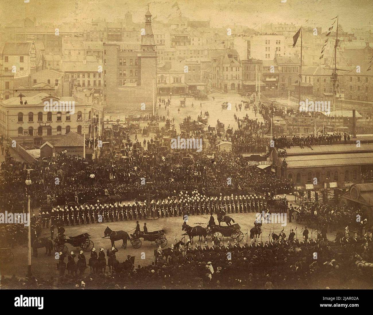 Arrival of governor sir robert duff hi-res stock photography and images ...