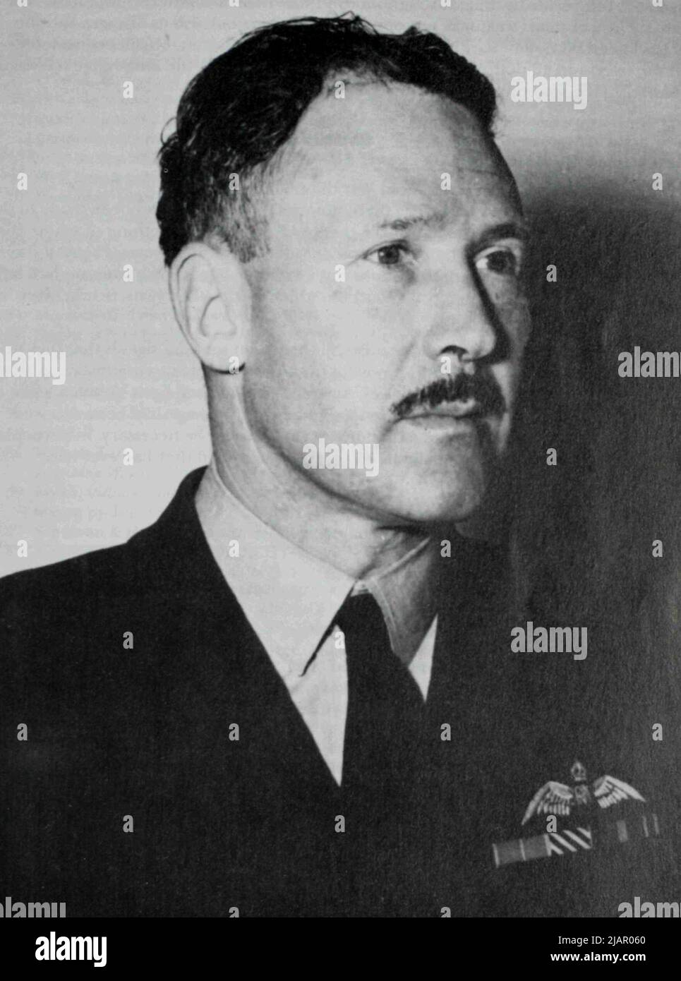 Air Commodore Valston Hancock, inaugural Commandant of RAAF College ...