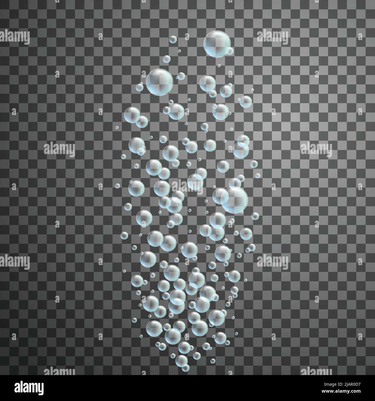 Realistic oxygen water bubbles Stock Vector Image & Art - Alamy