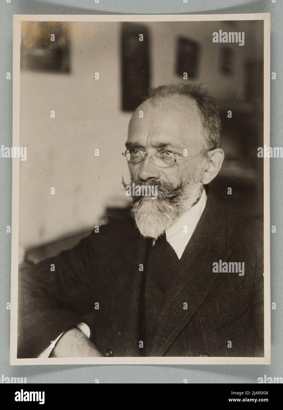 Siedlecki Michał Profesor in Old Age Husband of Anna Née Stachiewiczów ...