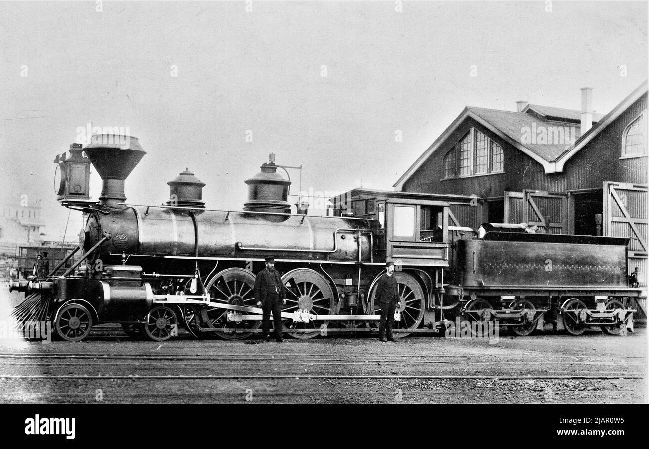 N Class Locomotive No. 53. This was the type of engine used at the ...