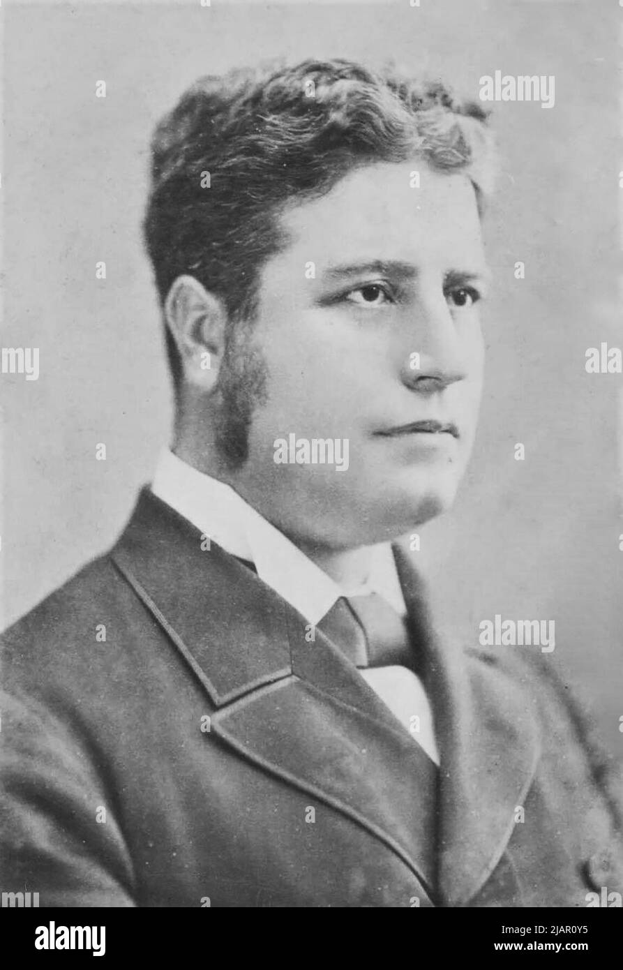 Edmund Barton, 1883 Stock Photo - Alamy