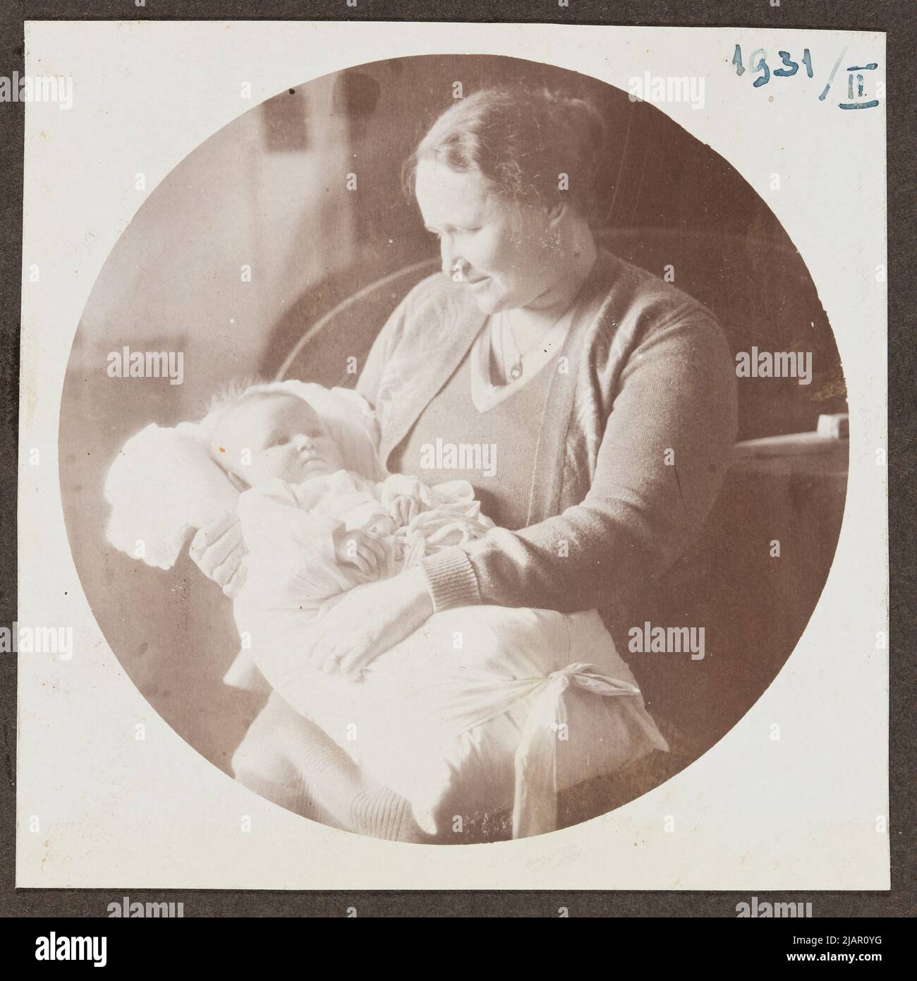 Dobiecka from Borowski Anna Sister of Helena Stachiewiczowa, with Her ...