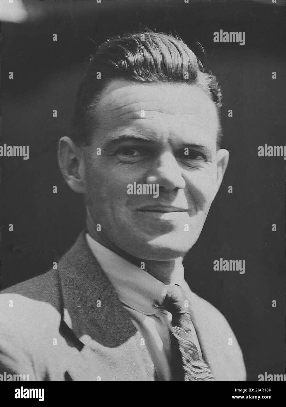 Robert Falla, assistant zoologist with the B.A.N.Z. Expedition ca. 1930 ...