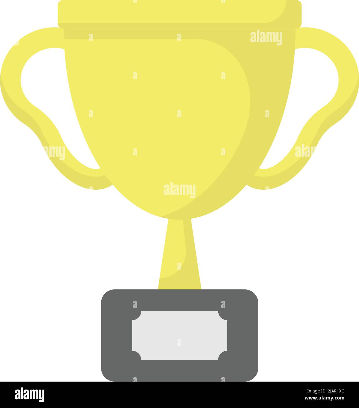 Outline illustration trophy cup Cut Out Stock Images & Pictures - Alamy