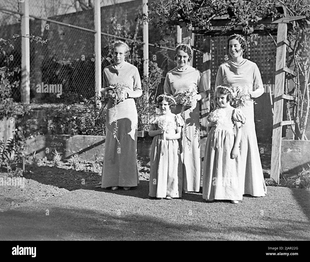 Wedding 1934 Black and White Stock Photos & Images - Alamy