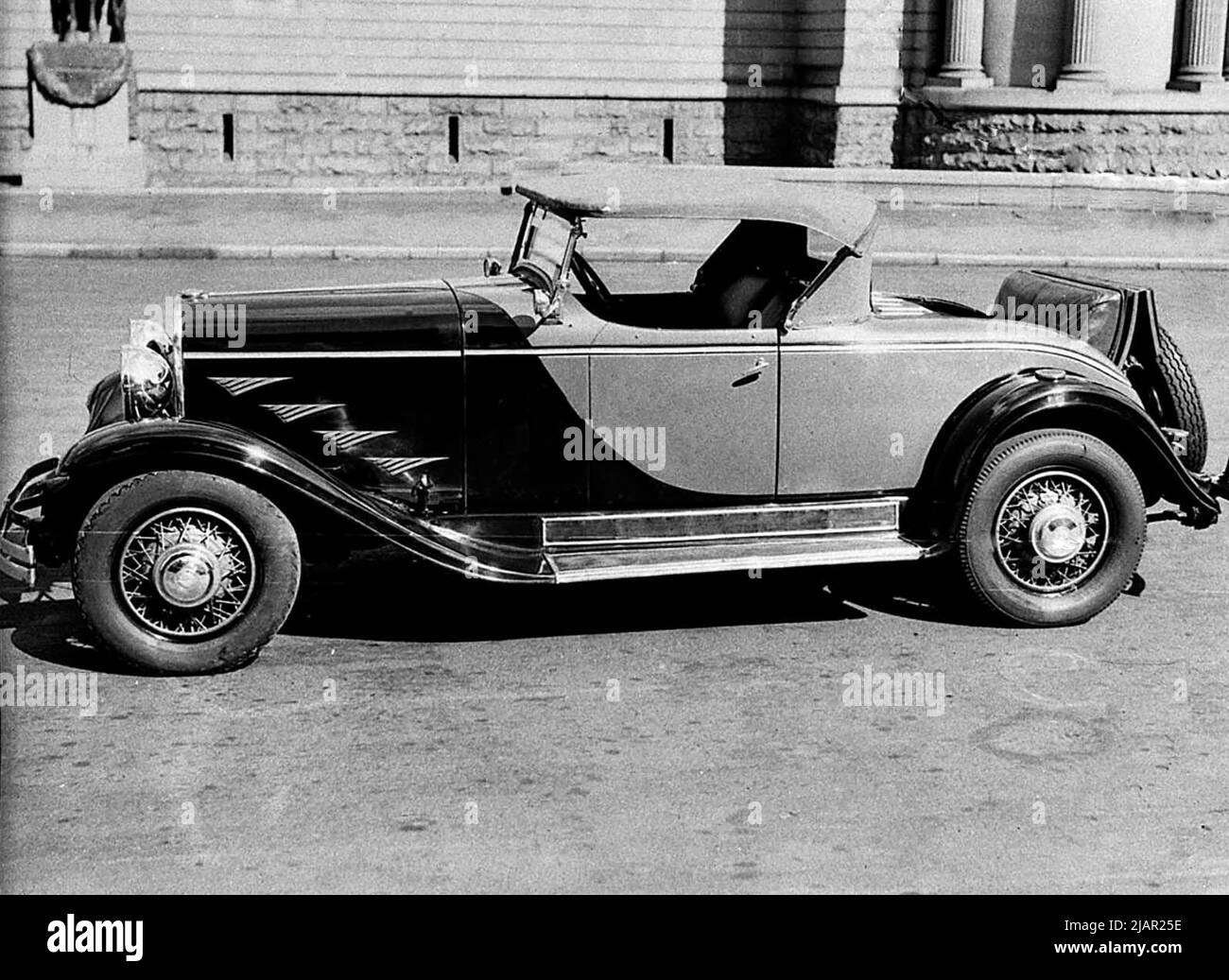 Parked 1930s Chrysler roadster Stock Photo - Alamy
