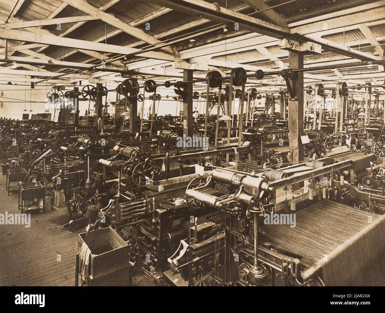 Interior of a factory in Australia, ca. 1921-1924 Stock Photo - Alamy