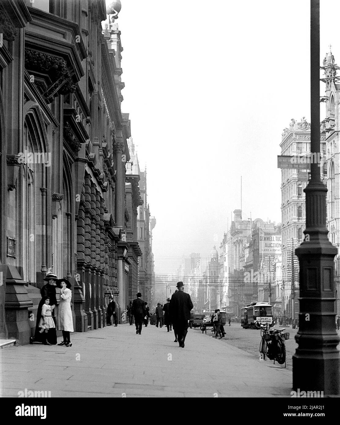 1910 collins street Black and White Stock Photos & Images - Alamy