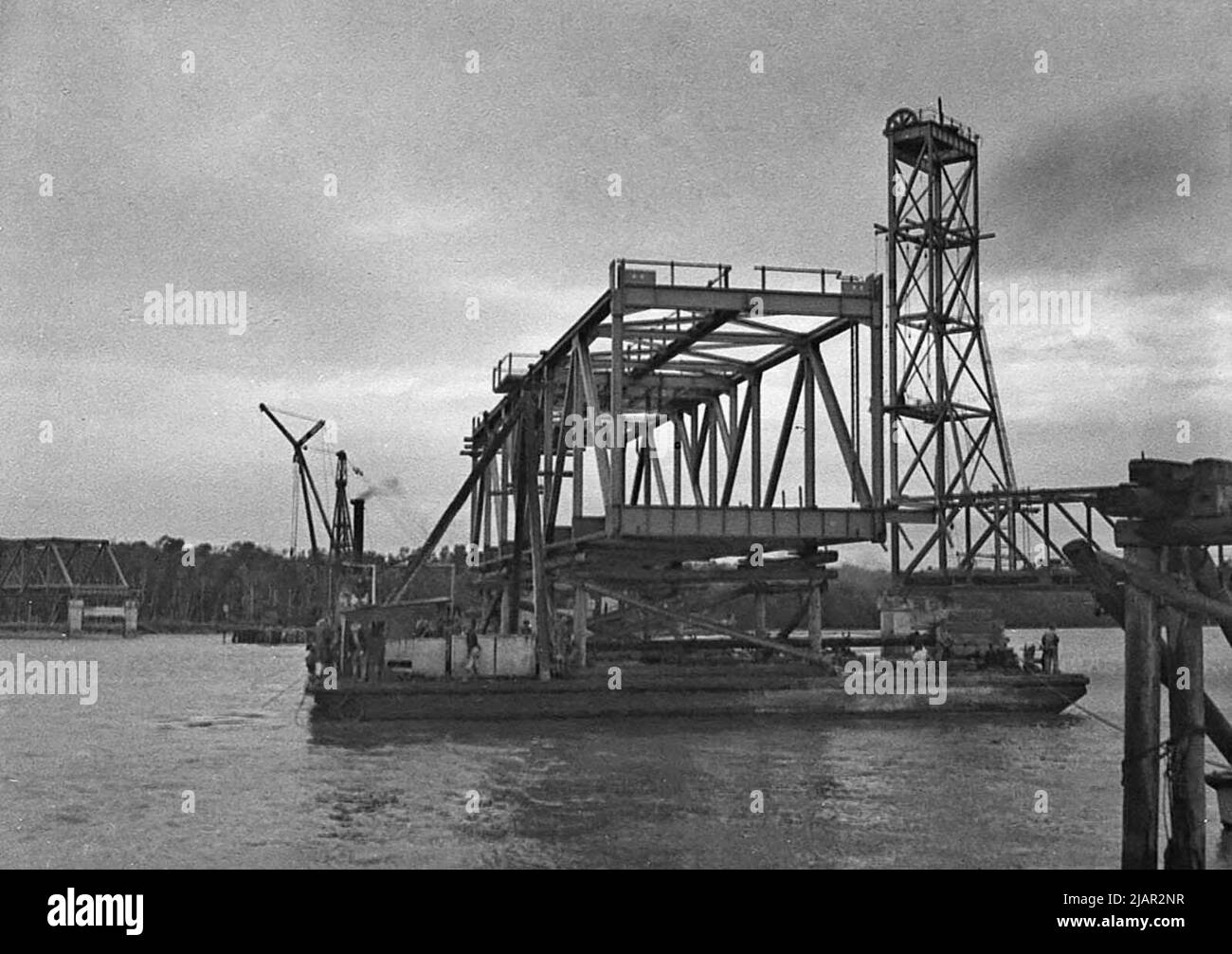 1952 hexham bridge hi-res stock photography and images - Alamy