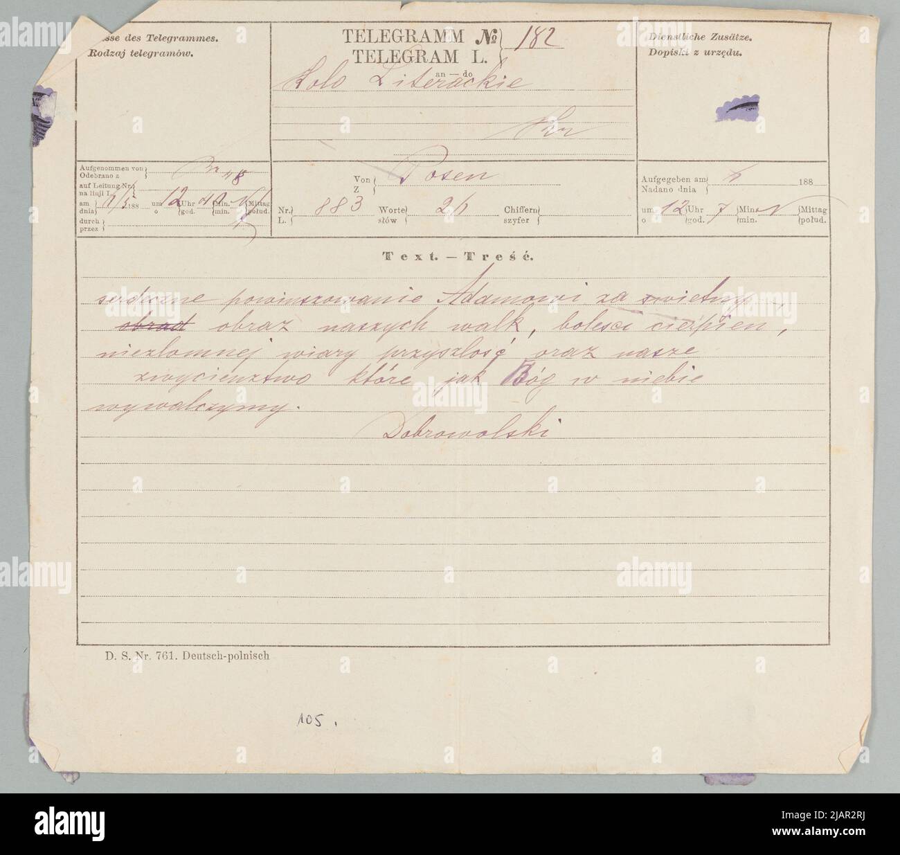 Adam asnyk hi-res stock photography and images - Alamy