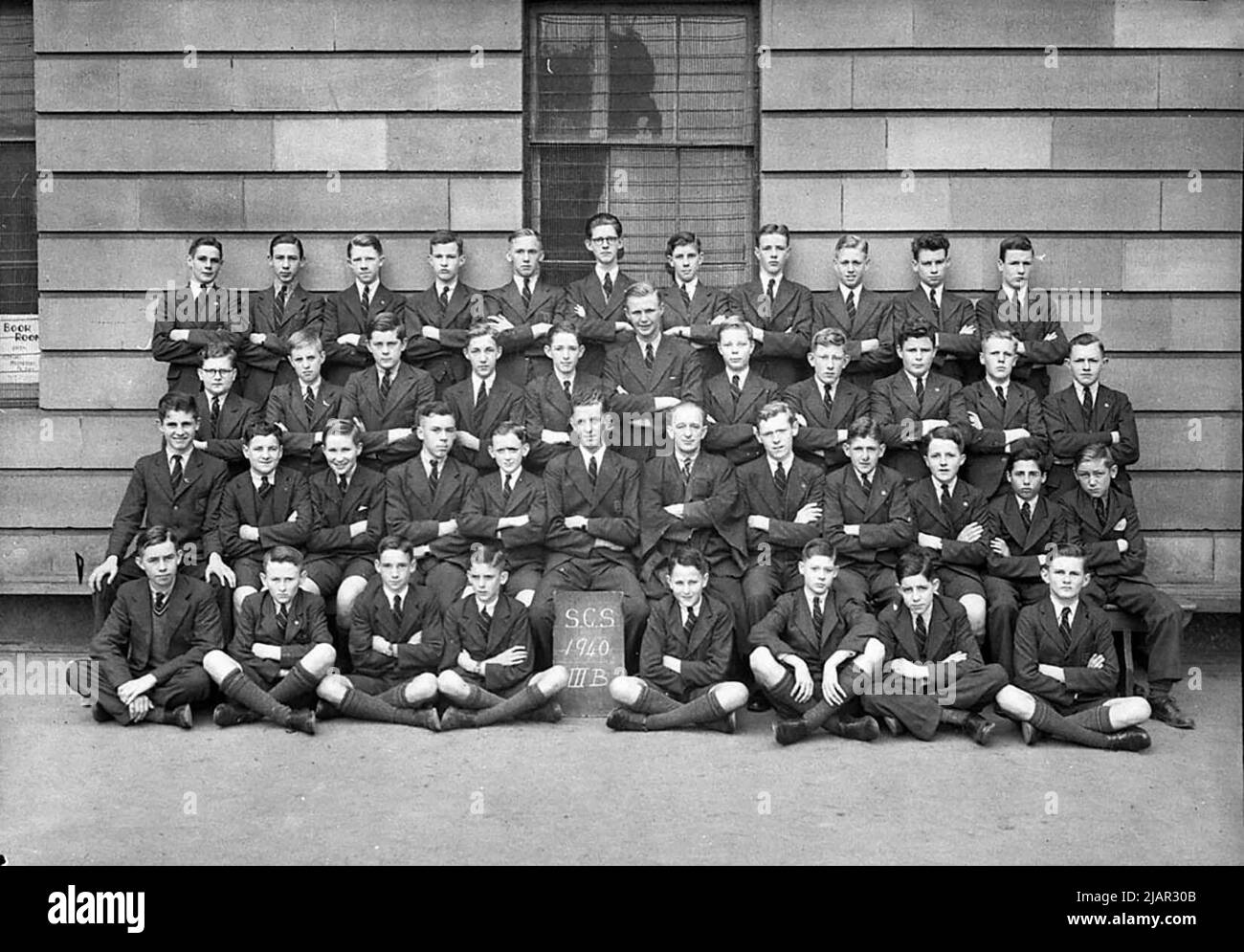 School class photo 1940 hi-res stock photography and images - Alamy