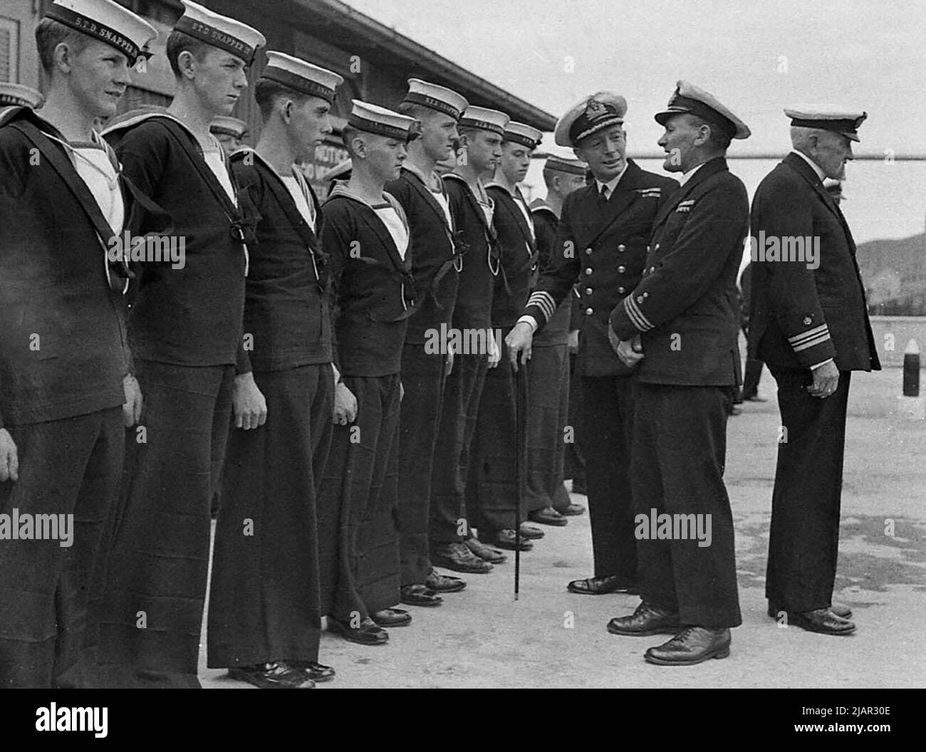 Inspection cadets Black and White Stock Photos & Images - Alamy
