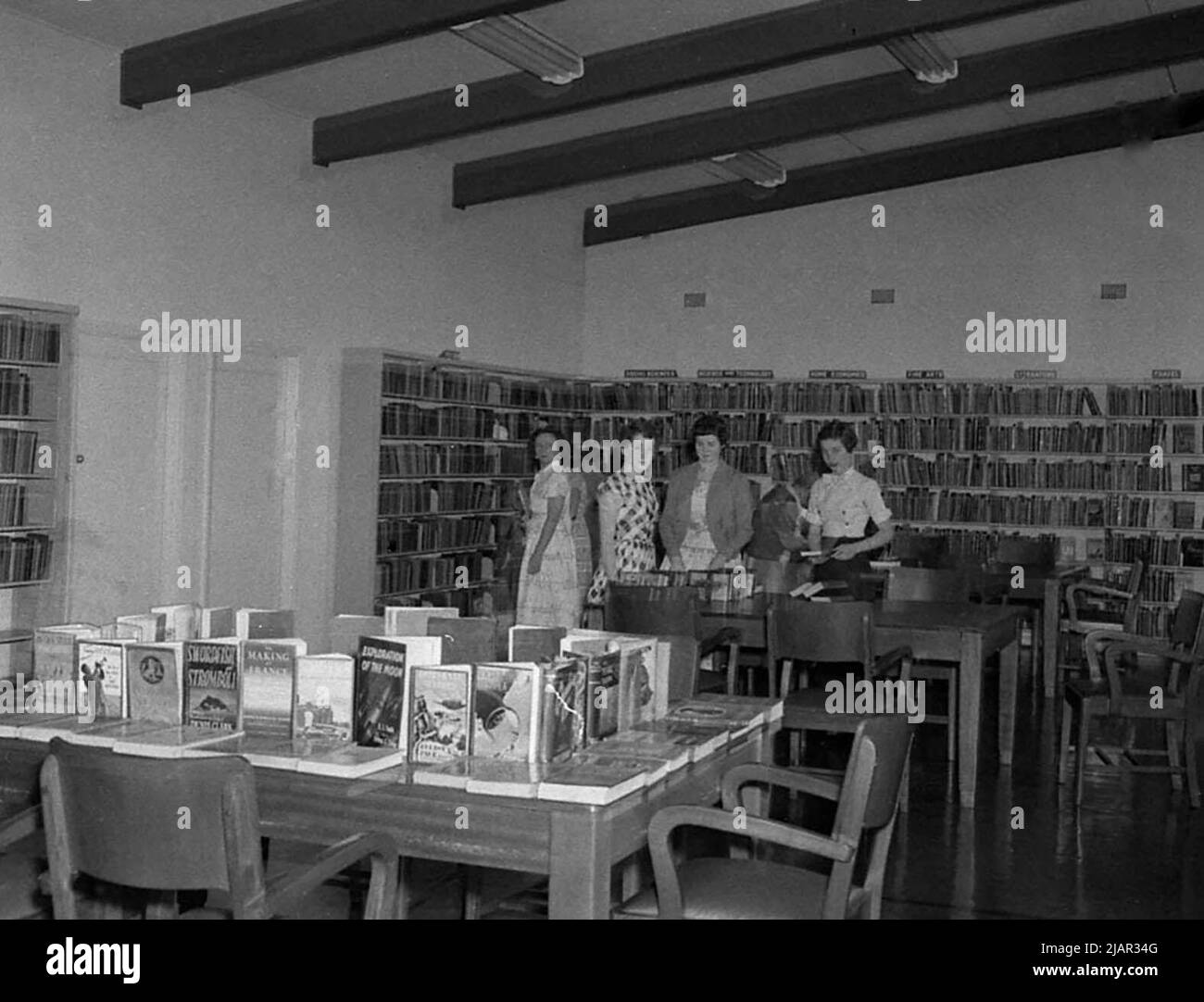 1955 library hi-res stock photography and images - Alamy