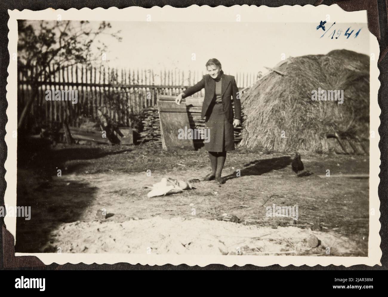 Stachiewiczówna Bronisława Feeding Birds on the Farm. Circle of the ...