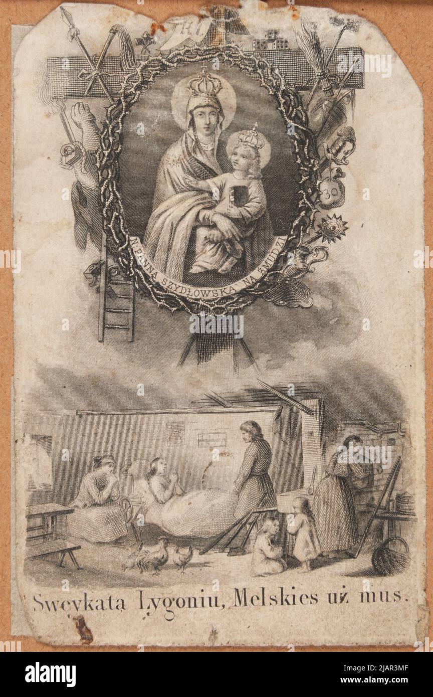 Our Lady of Szydłowska in Samogitia unknown Stock Photo - Alamy