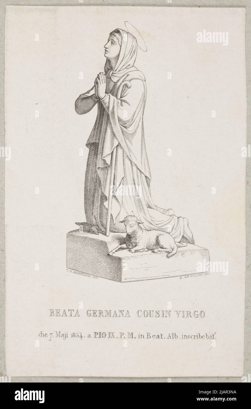 Blessed German Cousin Apollonj, Quintilio Maria (Ca 1810 1862 ...