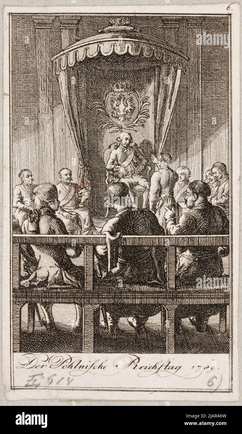 Ilustracja No. 6 (Z 12), Zamieszczona W: Gothaischer Hof Calendar for ...