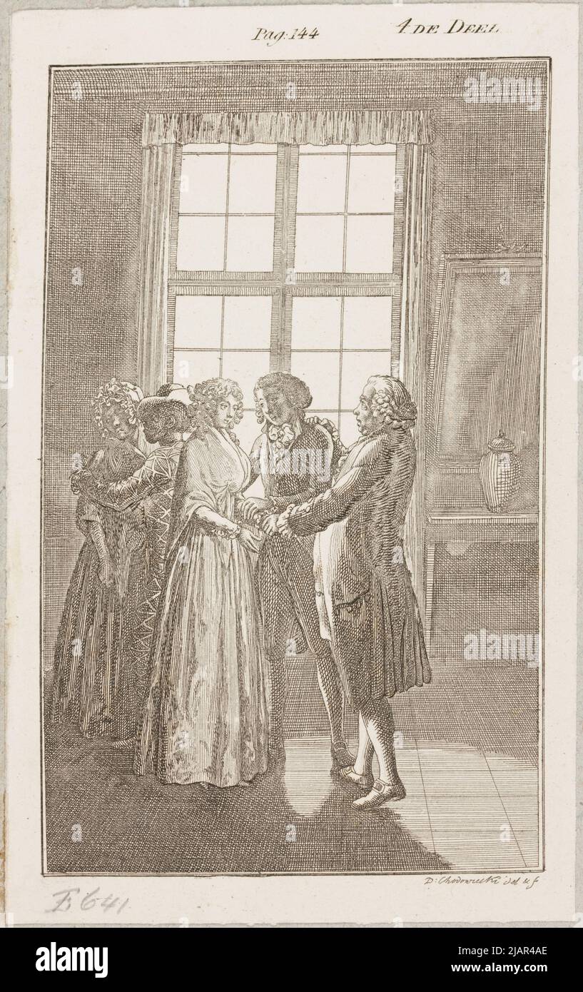 Illustration No. 3 (from 4) To the Pieces of Johannes Evald Harlekin ...