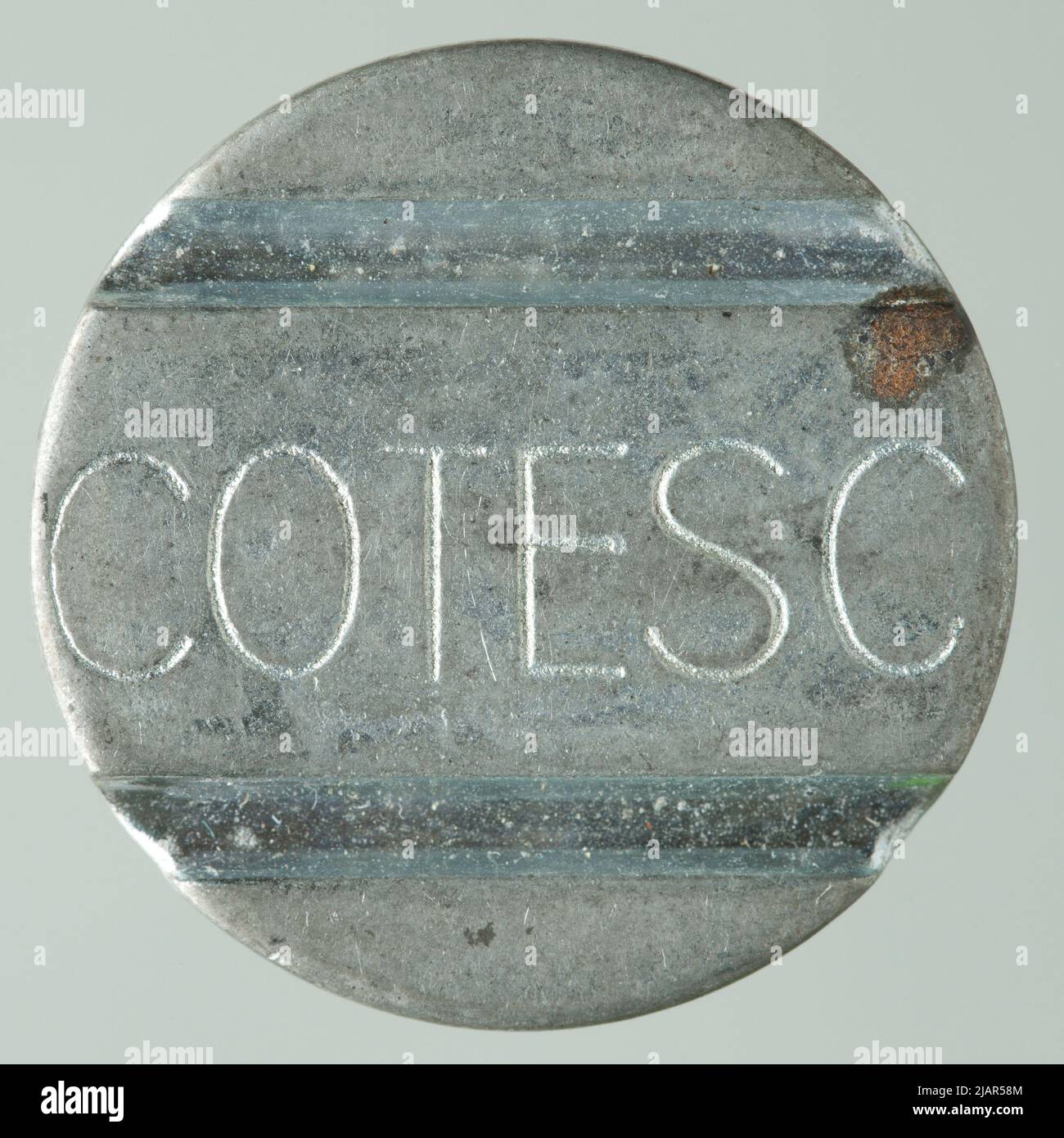 Cool Telephone token, Brazil Stock Photo - Alamy