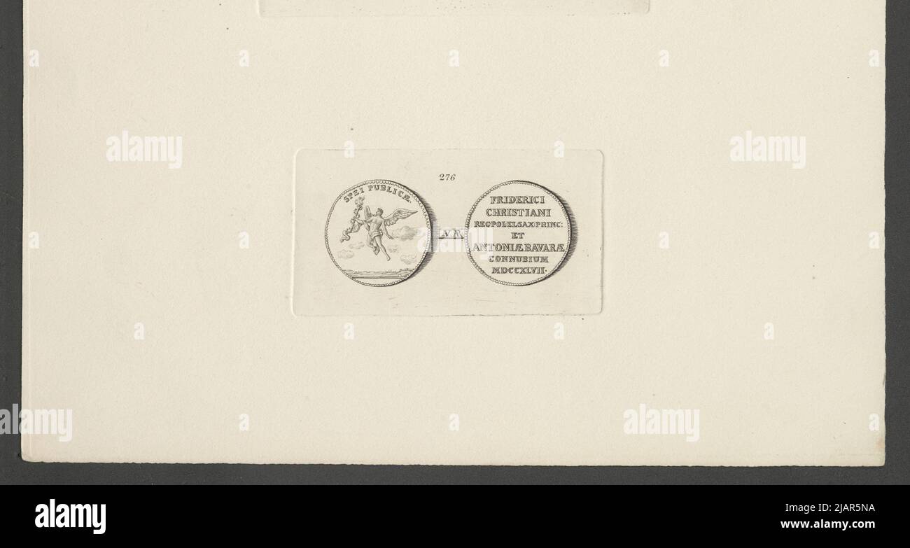 Occasional Coin: 3 Dukatas/1 Gulden (2/3 Thaler) from 1747, for the ...