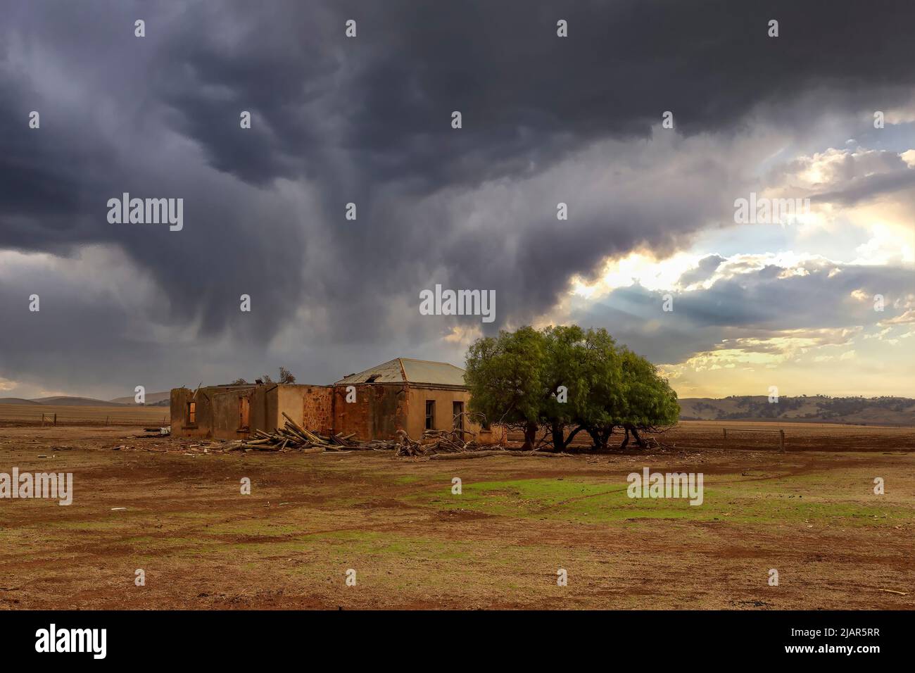 Historic Farm House. Outback South Australia, Australia Stock Photo - Alamy