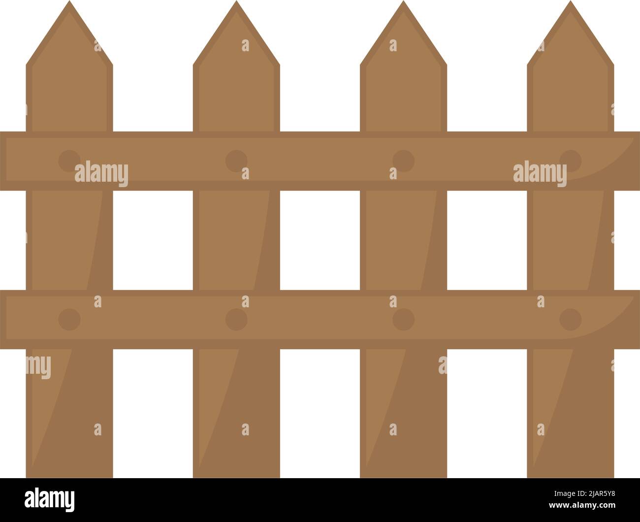 Modern panel metal fence Stock Vector Images - Alamy